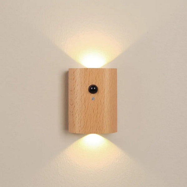 Smart Magnet Touch Sensor USB Rechargeable LED Wall Sconce | Decor Home