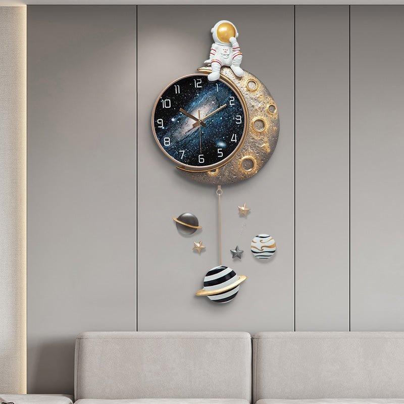 3D Astronaut Wall Clock | Large Wall Clock - Wall Art – Decor Home