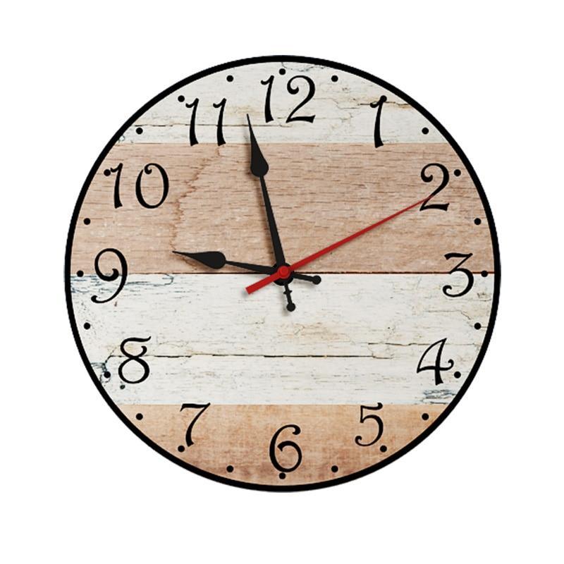 Clocks - Vintage Design Round Wall Clock to Elevate Any Space – Decor Home