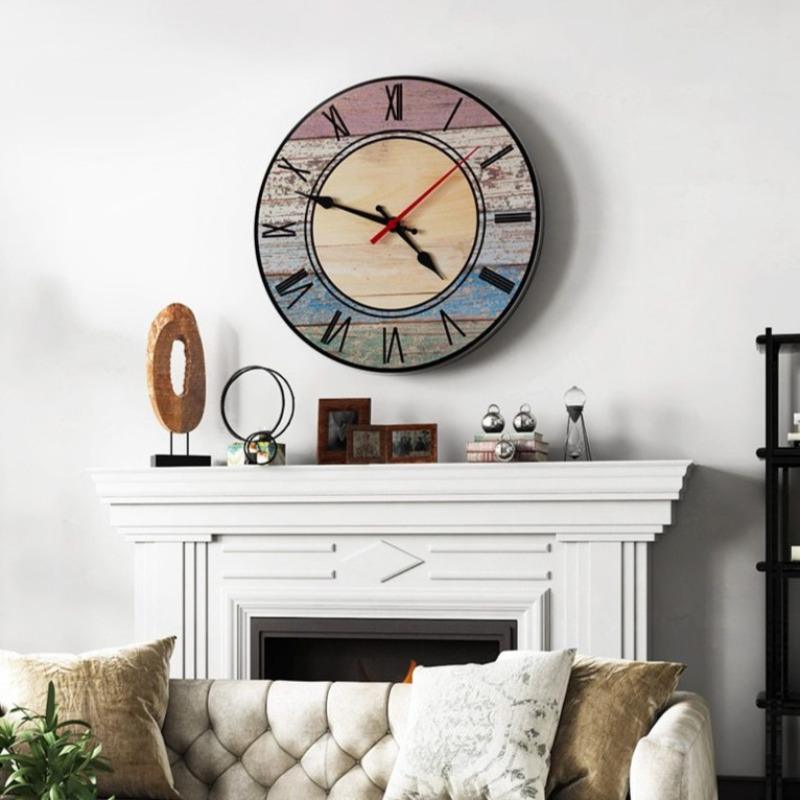 Clocks - Vintage Design Round Wall Clock to Elevate Any Space – Decor Home